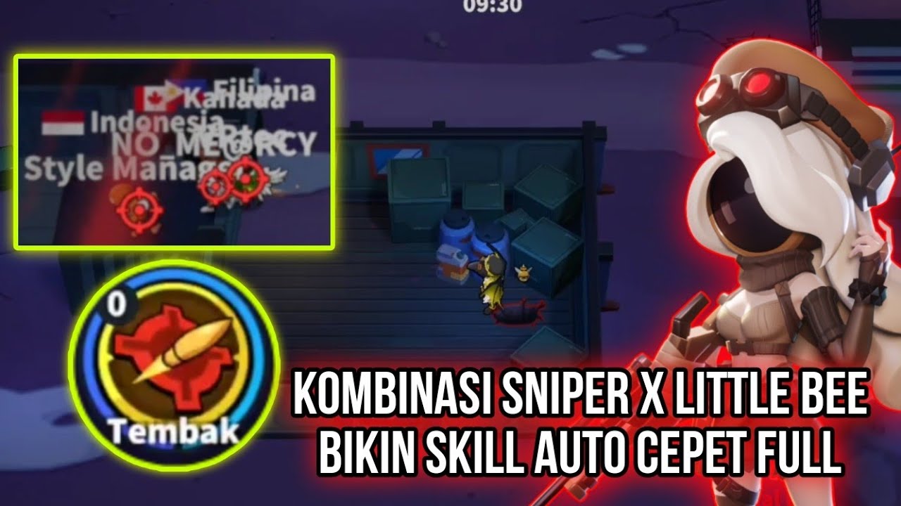 Tutorial Sniper Combo Bareng Little Bee!!! Nembak Dari Tengah Biar Aman ...