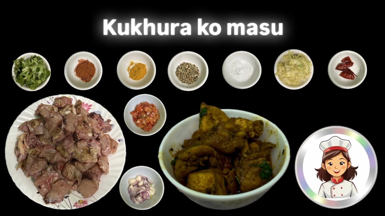 Kukhura ko masu ko recipe🍗 ️ - YouTube