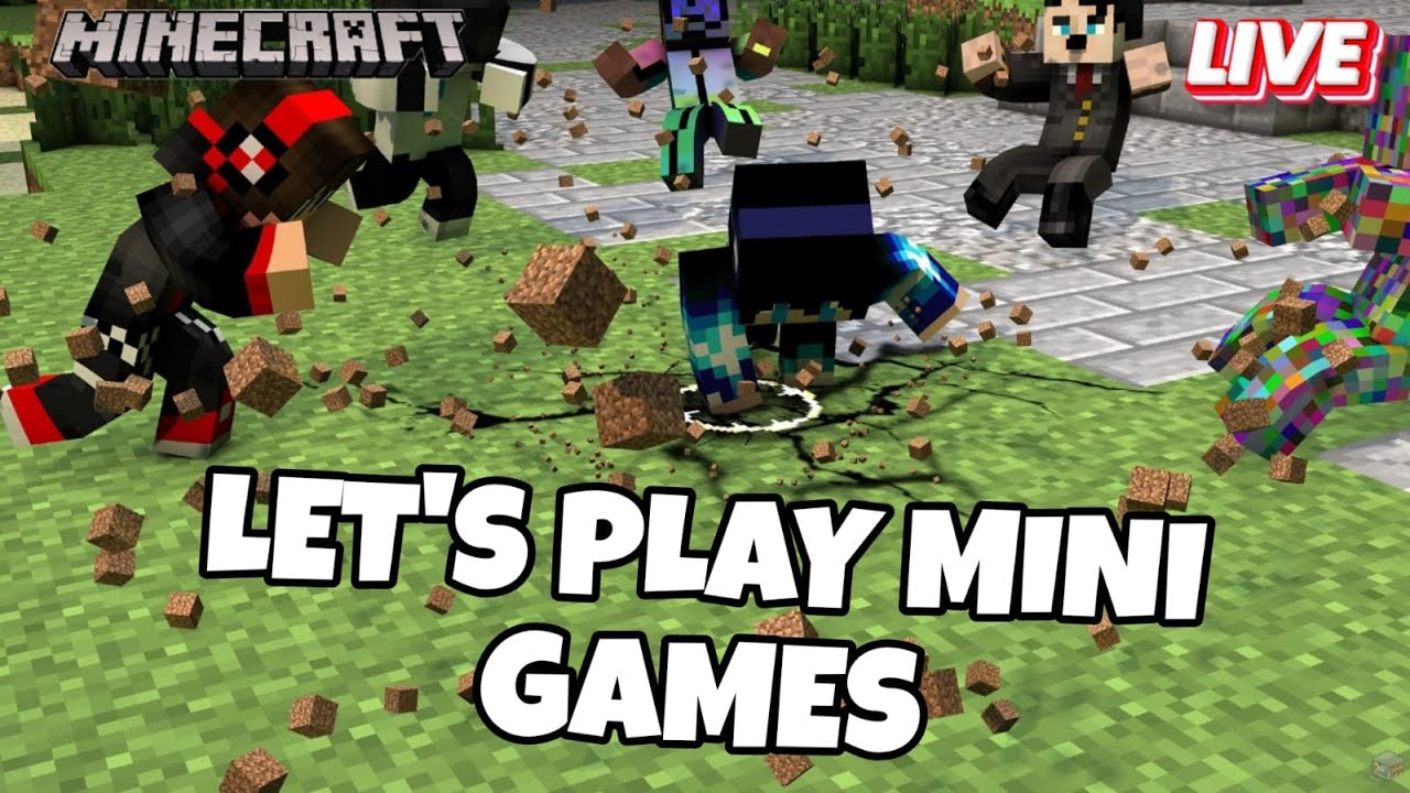 MINECRAFT LIVE || MINI GAMES,+LIFESTEAL SMP ||. 😛😁 BUUDY IS LIVE - YouTube