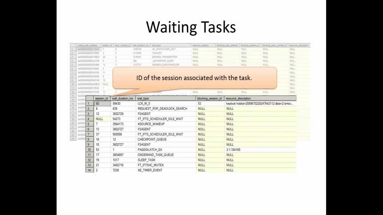 What Are You Waiting For Explanation of the Value of Performing Wait ...