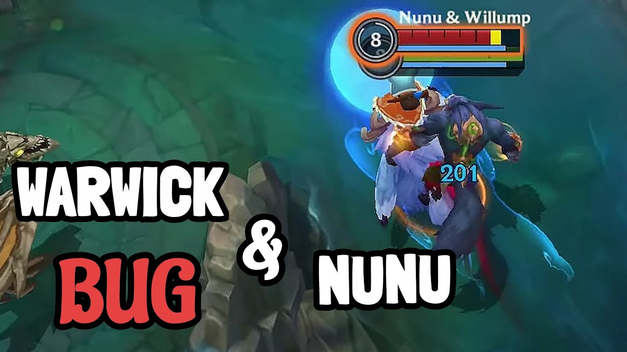 Wild Rift Warwick And Nunu Bug | Vadide Tren Yapıyoruz - YouTube