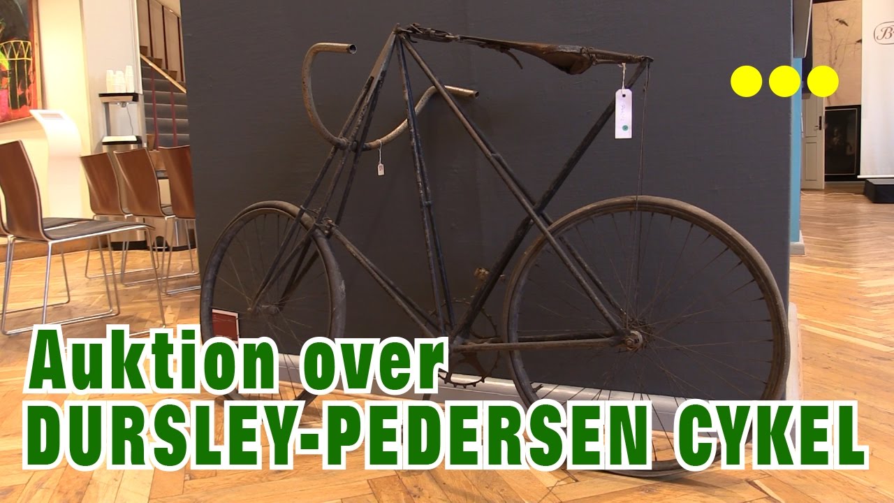 Auktion over Dursley-Pedersen cykel fra 1898/99 (02.12.2016) - YouTube