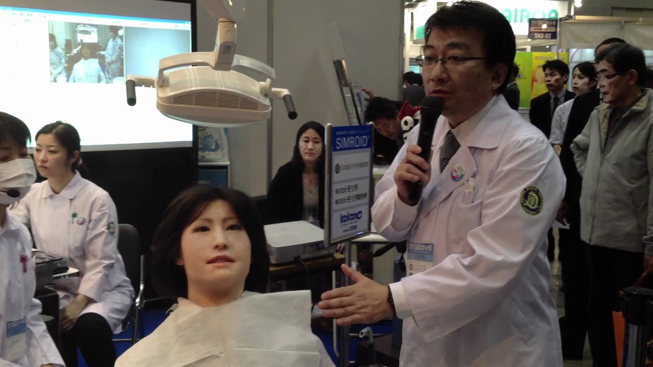 人型患者ロボット「SIMROID」 - YouTube