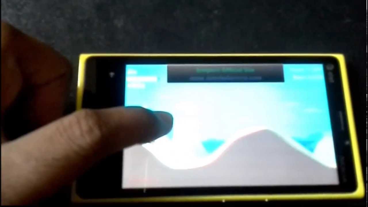 Penguin Game on Nokia Lumia 920 Windows Phone 8 - YouTube
