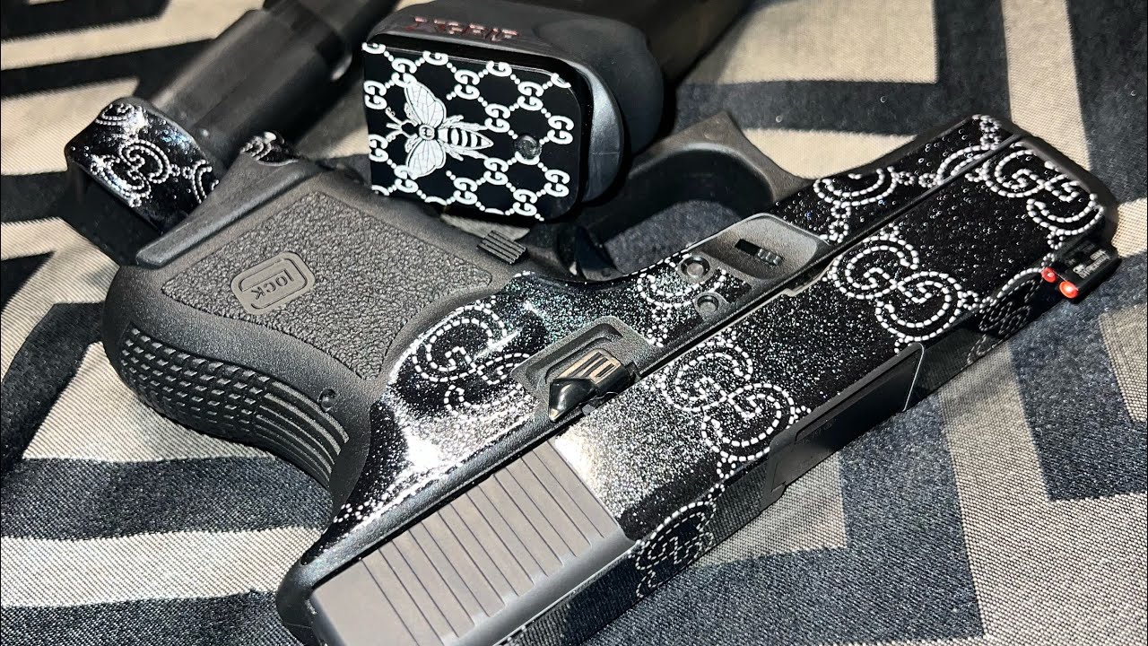 Glock 26 Gucci skins wrap - YouTube