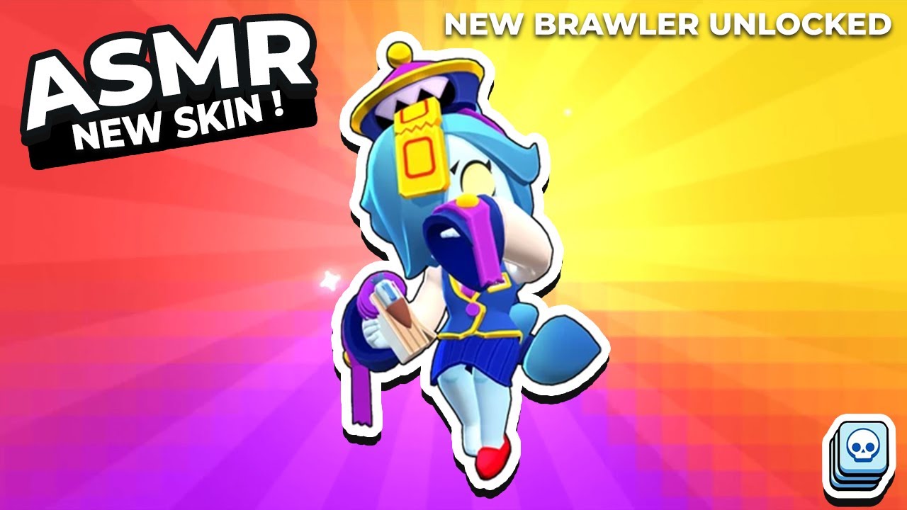 Brawl Stars ASMR 😴 UNLOCKED INSPECTOR COLETTE ! 📱🎧 Relaxing Whispering ...