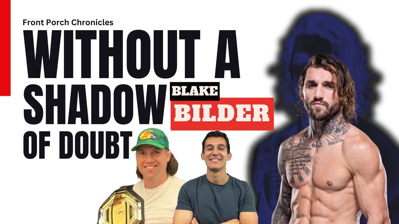 UFC Blake Bilder tells his story about dealing with #traumas and how he ...