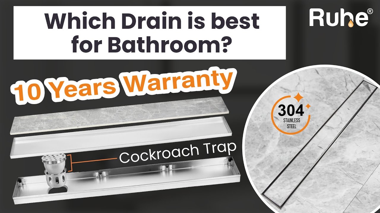 Best Tile Insert Shower Drain Channel for Bathrooms | Luxury Floor ...