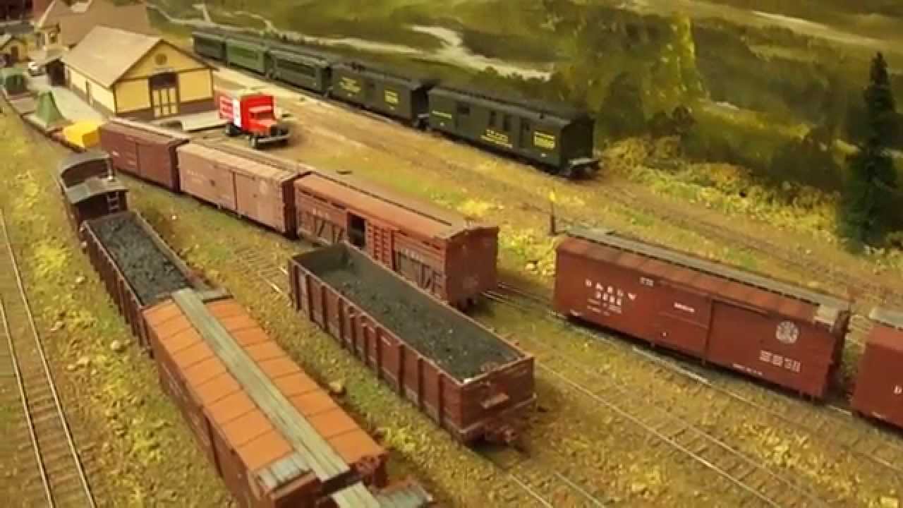 PART 4:RIDGEWAY YARD: MAKING UP THE RICO TRAIN - YouTube