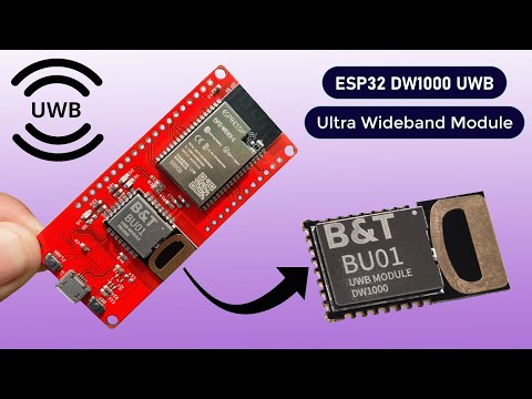 Getting Started with ESP32 DW1000 UWB (Ultra Wideband) Module | Short Range Detection - YouTube