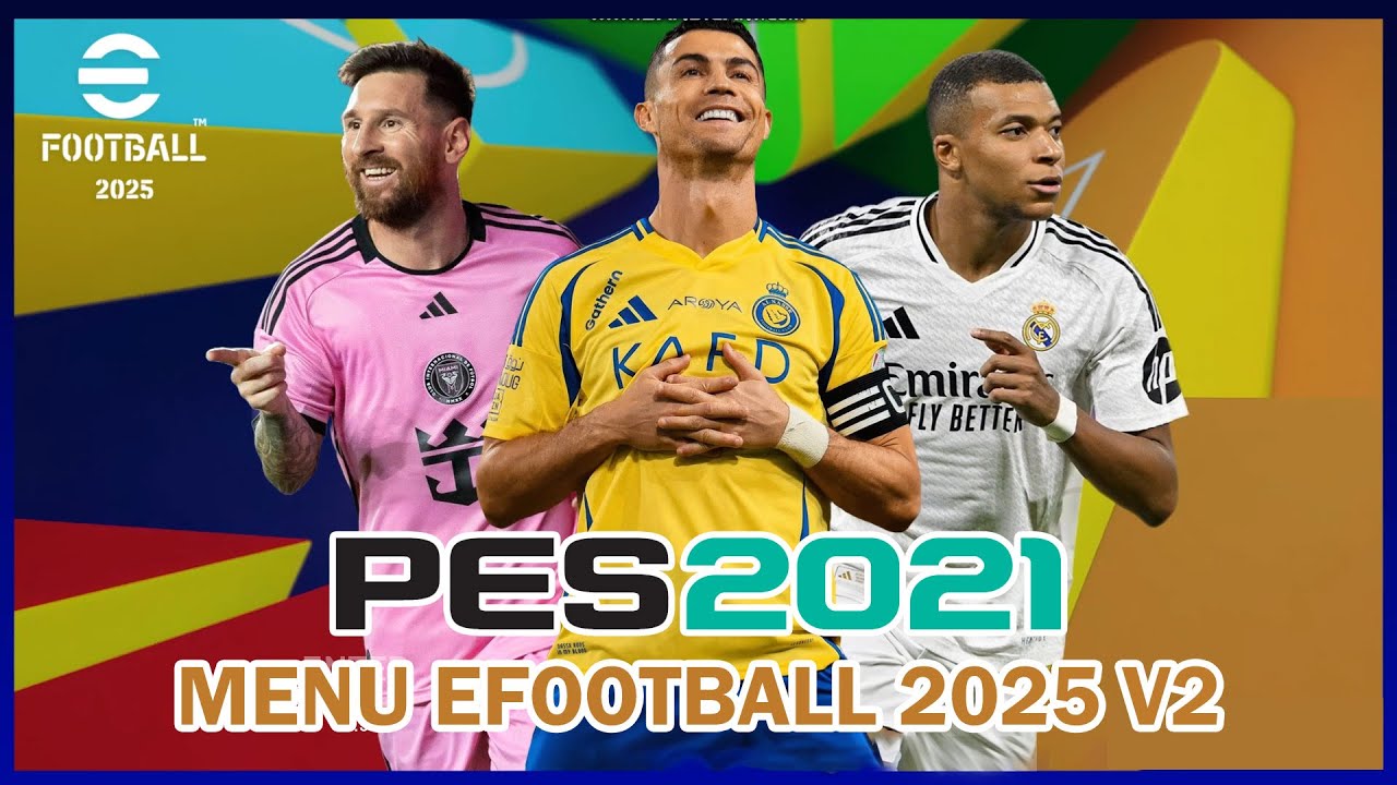 PES 2021 New Graphic Menu eFootball 2025 V2 - YouTube