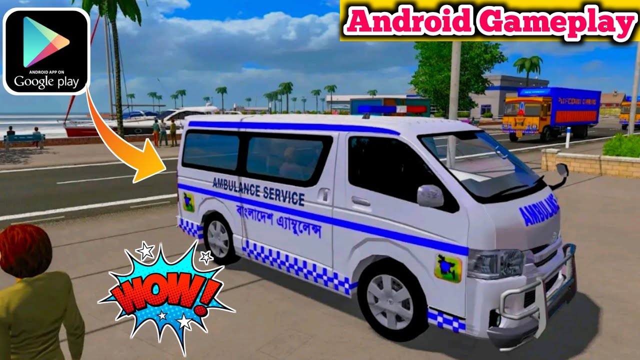 Emergency Ambulance Game 3D ! Ambulance Ven Driving Simulator - Android ...