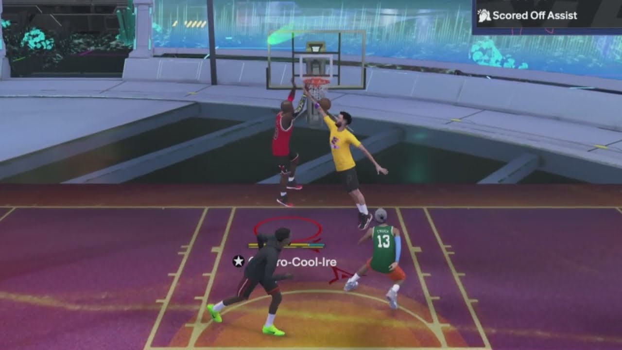 NBA 2K24 - Precision Dunk Weirdness - YouTube