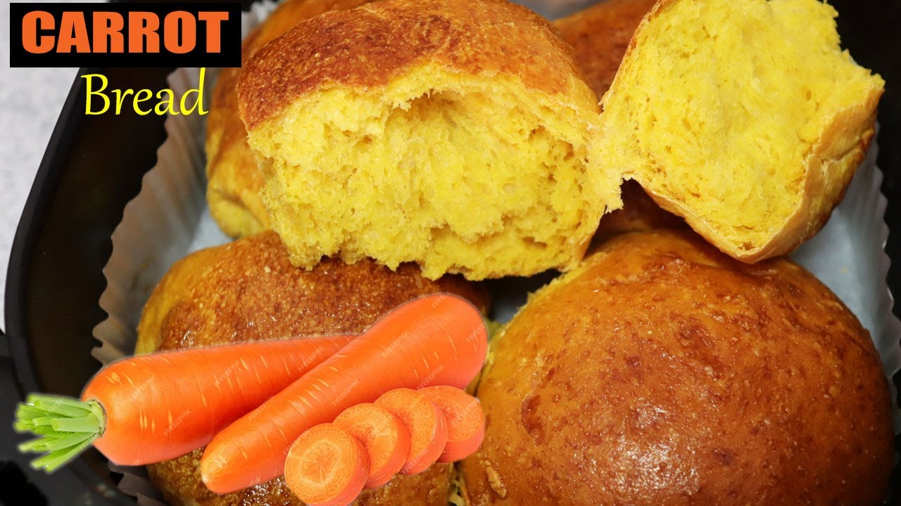 Air Fry Yellow Bread Without Food Colour, Air Fryer Homemade Bread ...