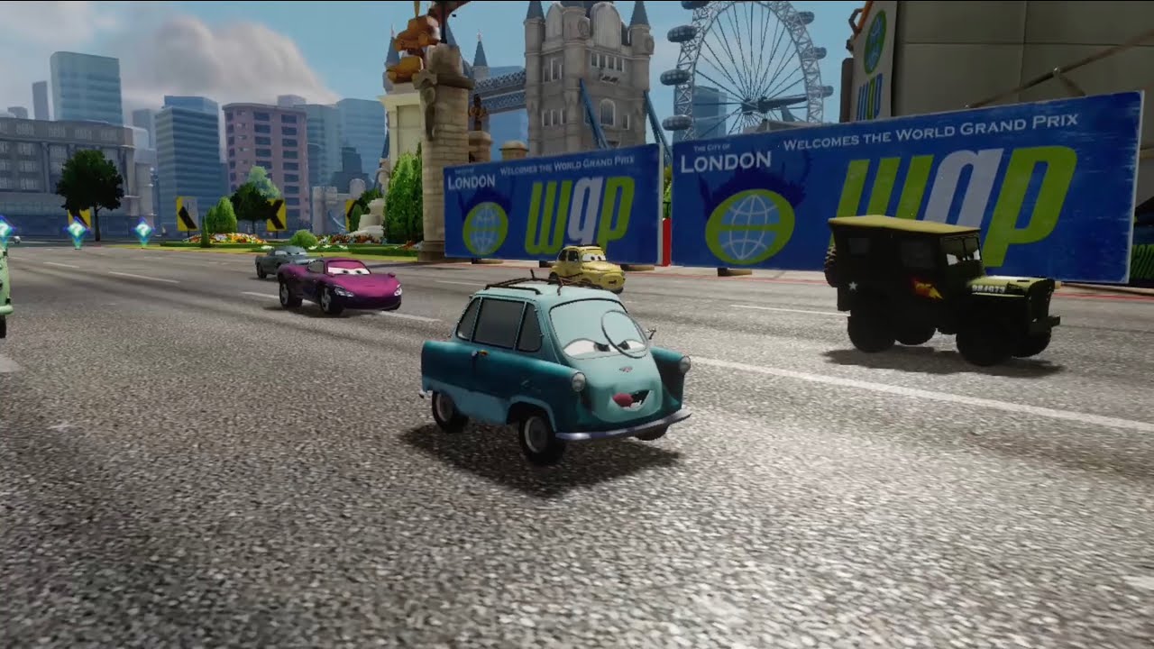 Cars 2 The Video Game | Professor Z on the Full Game Walkthrough ...