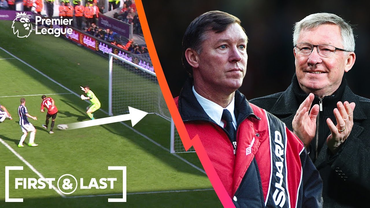 First & Last Goals Scored Under LEGENDARY Premier League Managers - YouTube
