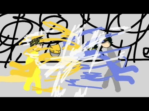 (Stick man animation) Jotaro vs Dio part 1 - YouTube
