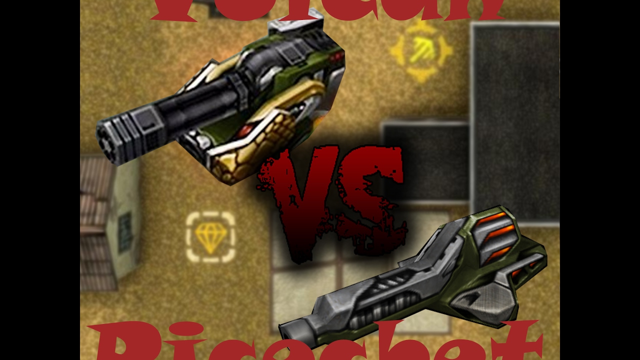 Tanki Online Ricochet vs vulcan part 1 - YouTube