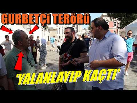 Yalanı Ortaya Çıkmadan Kaçtı | 'GURBETÇİ TERÖRÜ' | Sokak Röportajları