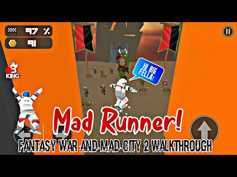 Mad Runner - Fantasy War and Mad City 2 Gameplay by BKing - YouTube