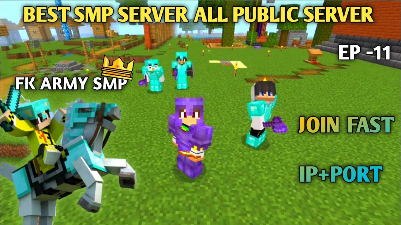 BEST SMP SERVER ALL PUBLIC SERVER JOIN FAST MINECRAFT 1.19.30 #smp # ...