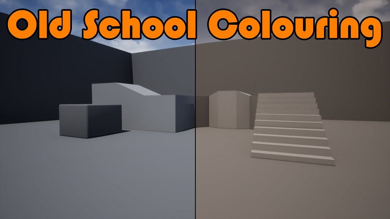 Black And White or Old Colour Post Process - Unreal Engine Tutorial ...