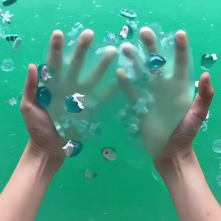 Real squishy into a paper squishy #asmr #slime #squishy #satisfying # ...