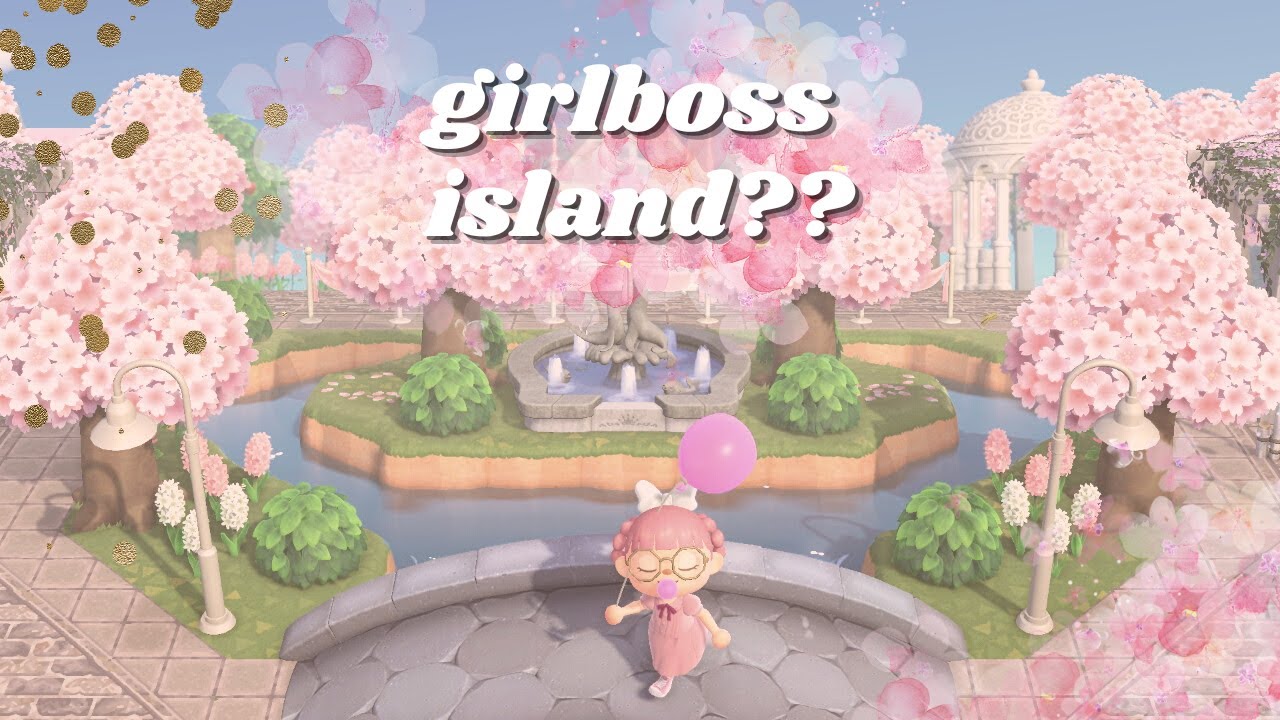 i wanna live in this pink elegant city island so badly! 🌸 animal ...