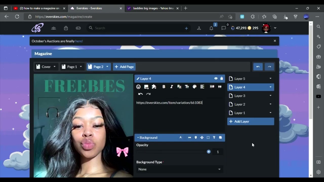 magazine everskies vid short cut. - YouTube