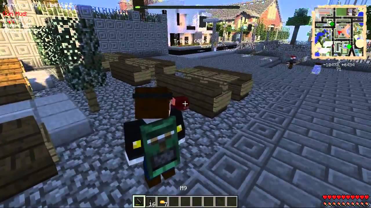 Minecraft | Grand Theft Auto (GTA) | STEALING A STEALTH BOMBER | Mods ...