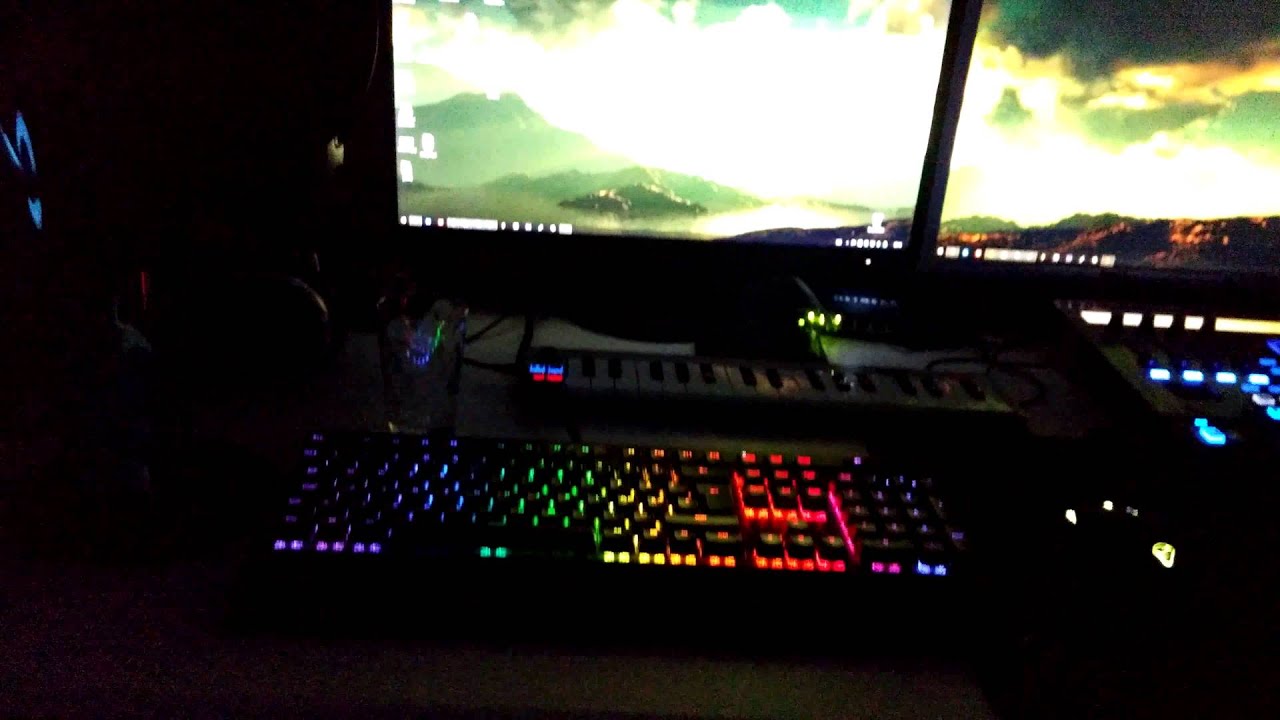 Rainbow Setup in its full glory - YouTube
