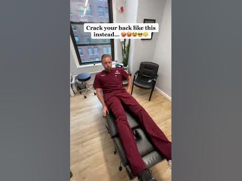 HOW TO CRACK YOUR BACK SAFELY At Home - YouTube