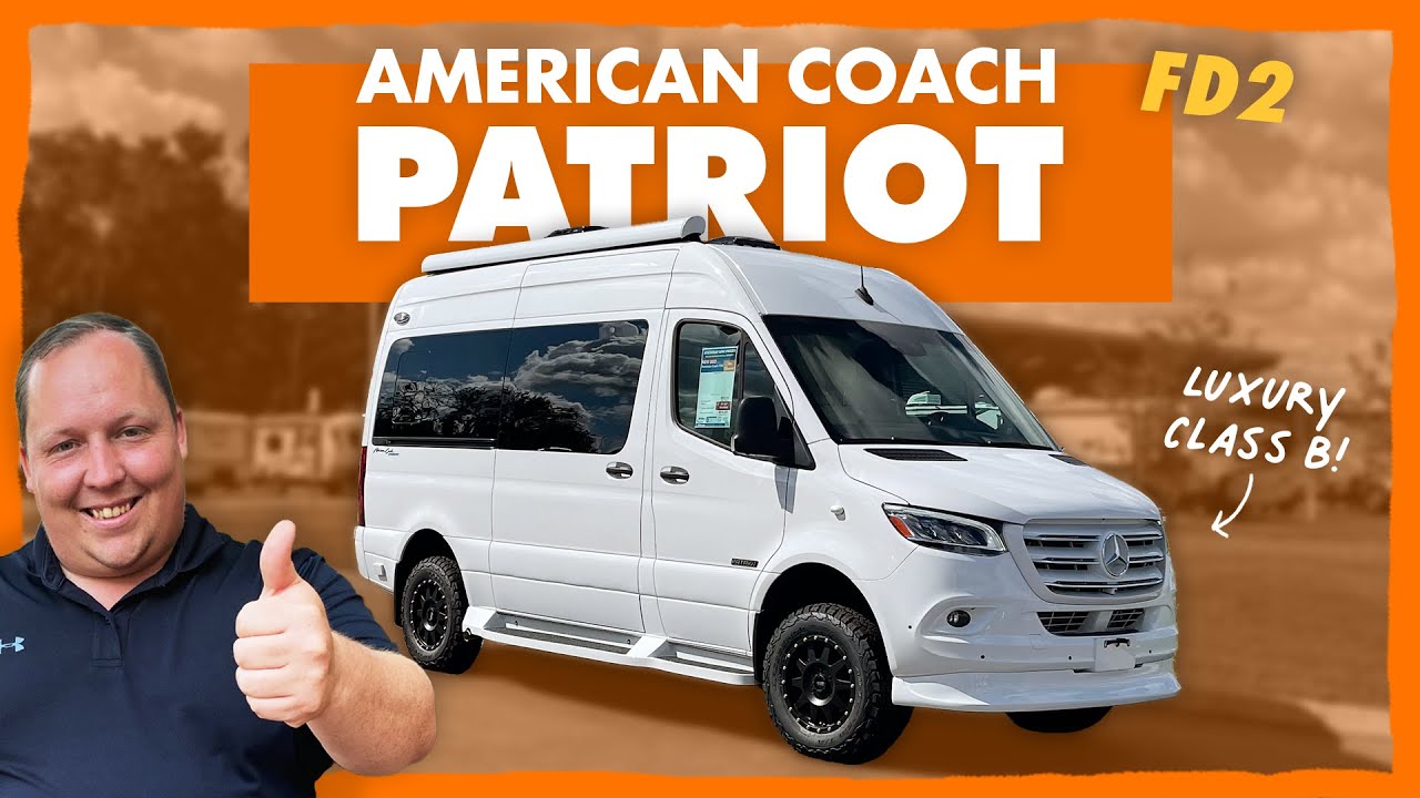 The SMALLEST American Coach Patriot Class B Motorhome! - YouTube