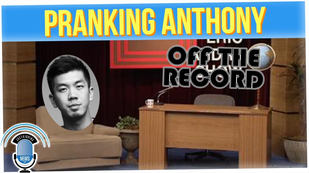 Off The Record: Pulling the Perfect Prank on Anthony Lee - YouTube