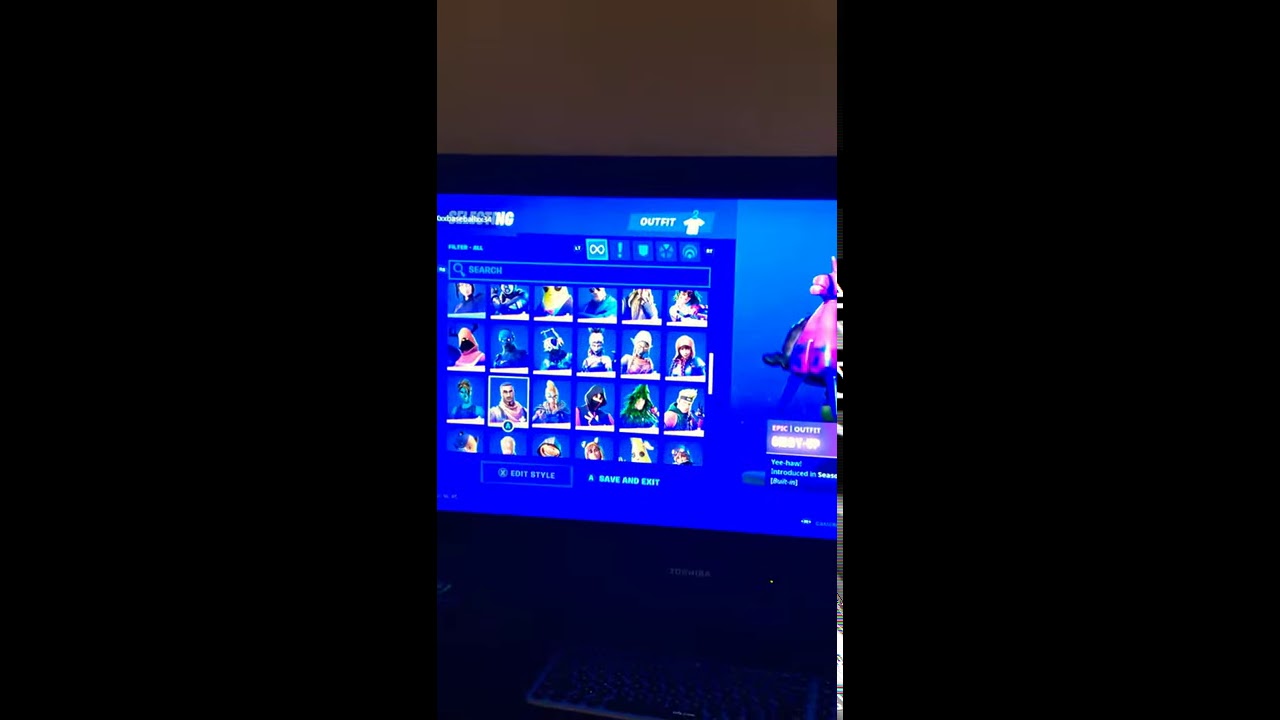 Fortnite locker review 🤨🤨 - YouTube