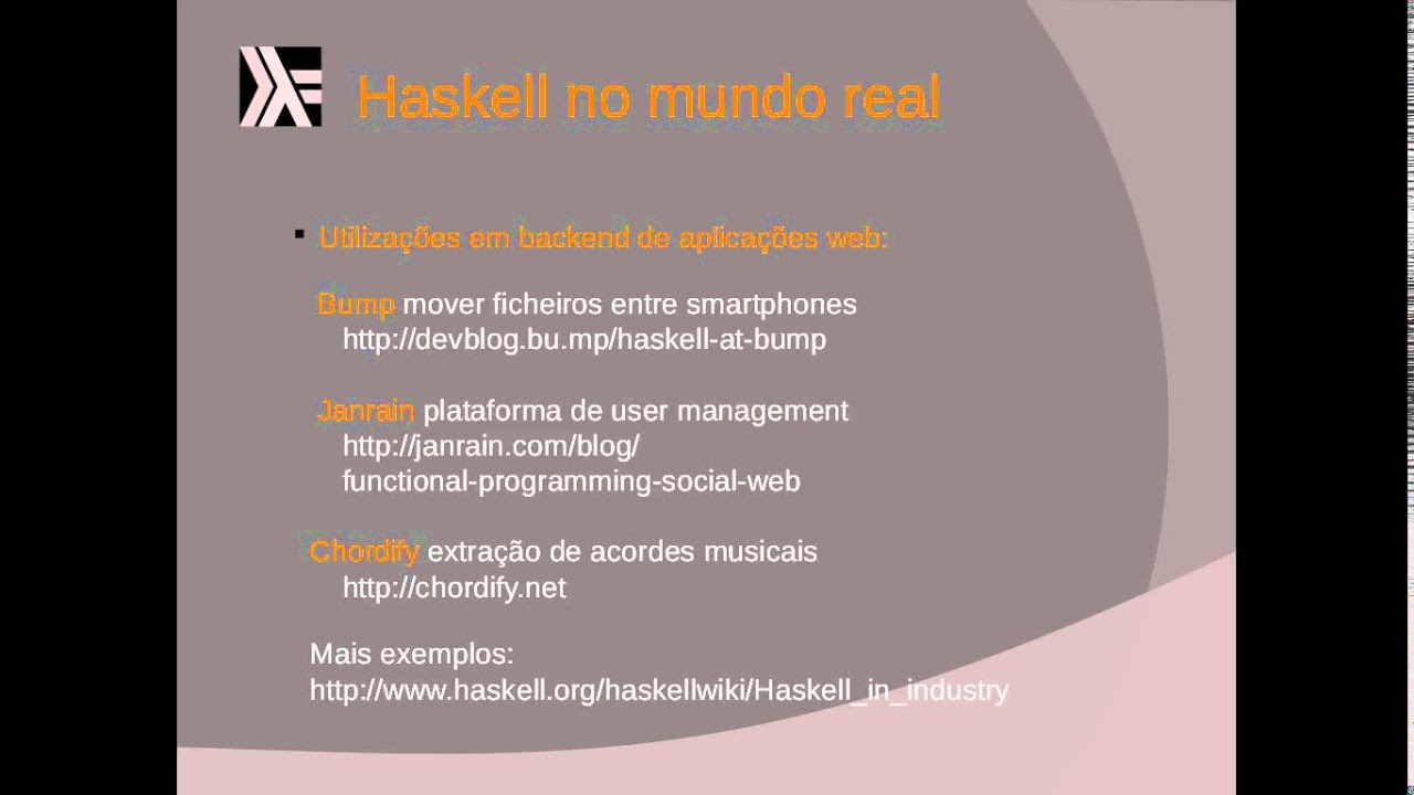 Curso de Haskell AULA 1 Hands On -linguagem funcional haskell - YouTube