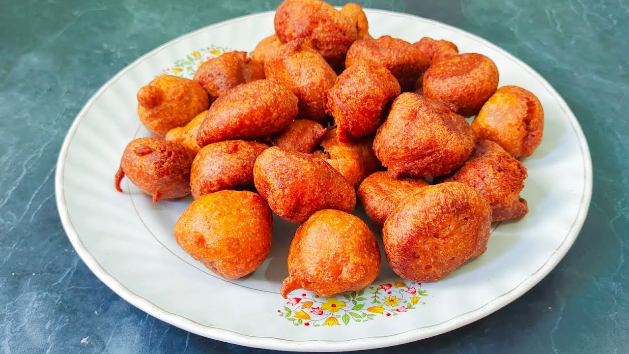 Sweet Gulgula Recipe/ Kele ke Sweet pua /How To Make Gulgule.... - YouTube