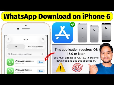 iPhone 6 Me WhatsApp Kaise Chalaye | WhatsApp Download on iPhone 6/6+/5s | Install WhatsApp iOS 12