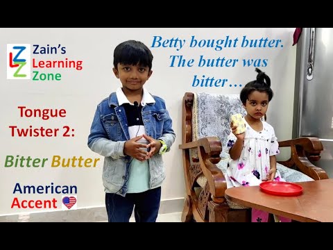Bitter Butter. Tongue Twister. Betty bought butter. The butter was ...