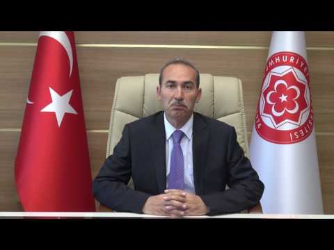 PROF. DR. ALİM YILDIZ'IN 15 TEMMUZ MESAJI (Sivas Cumhuriyet Üniversitesi)