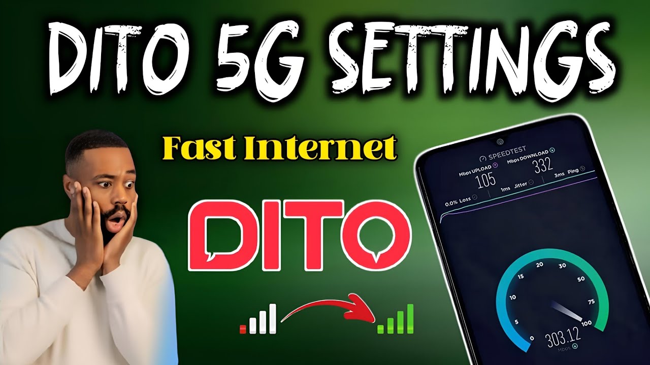 dito apn for fastest internet 5g 2025 - YouTube