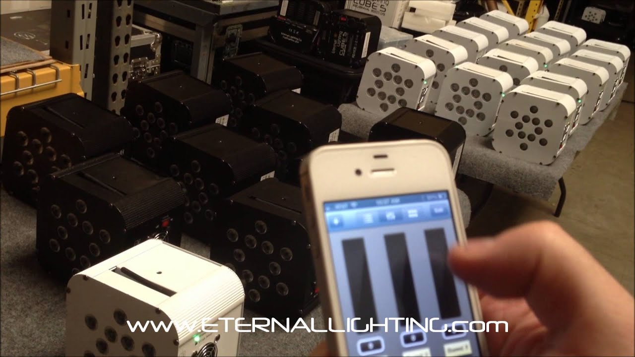 Eternal Lighting Demonstration of Luminair App and the CUBE Series ...