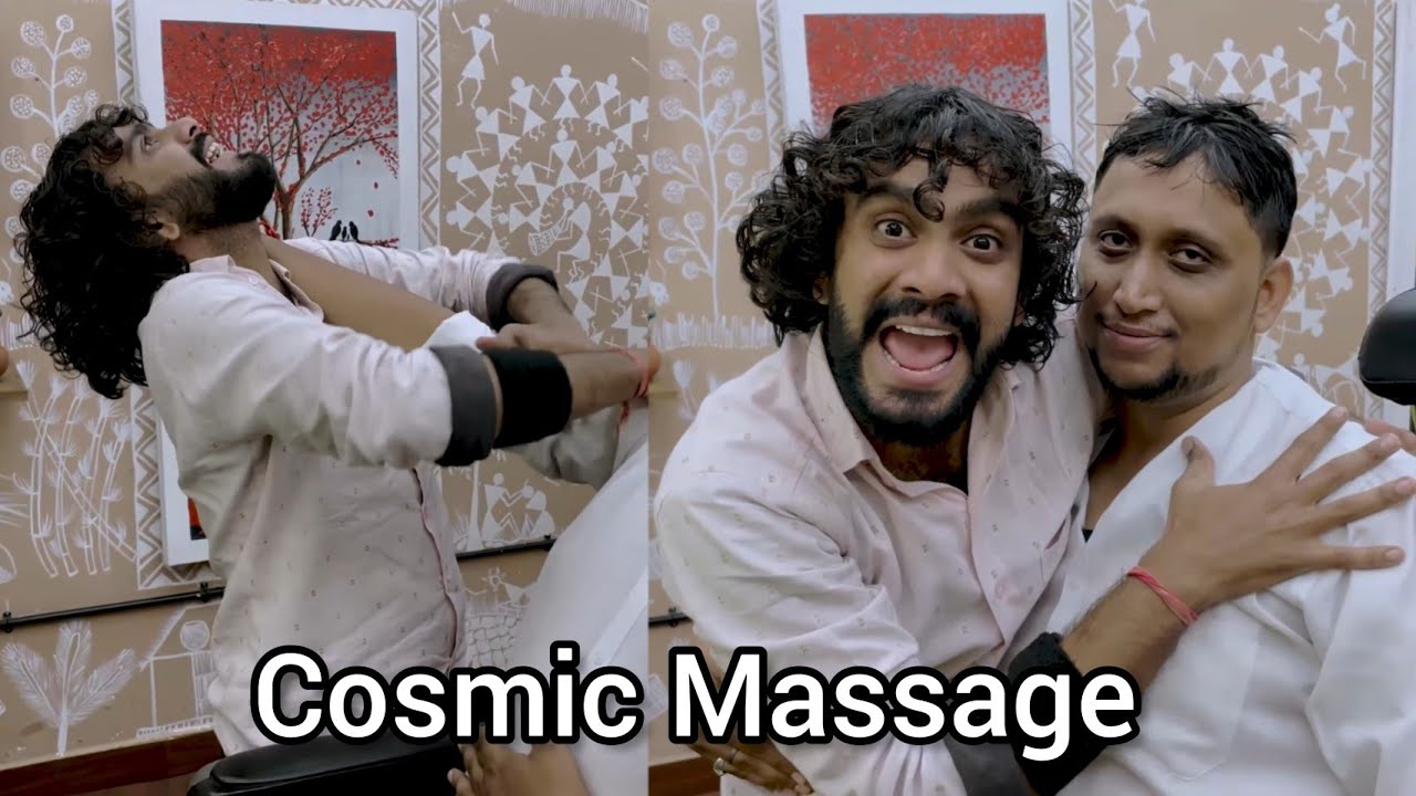 World's Greatest Head Massage By Legend Cosmic Barber Baba Sen Junior ...