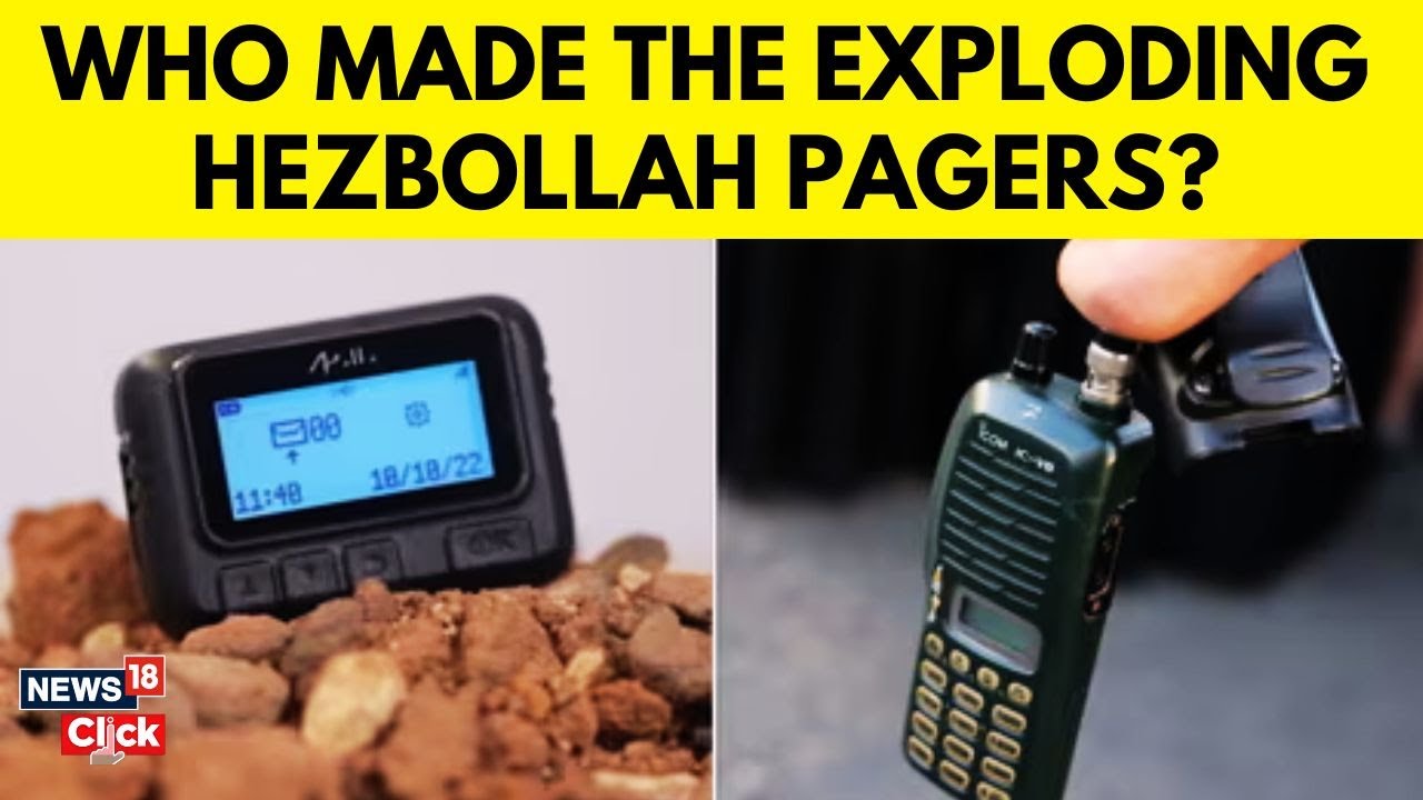 Pager Explosion In Lebanon | Taiwan Questions President Of Pager ...