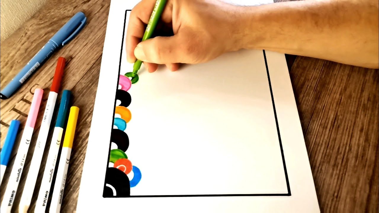 Colorful Project Design Simple / Assignment Front Page Design / A4 ...