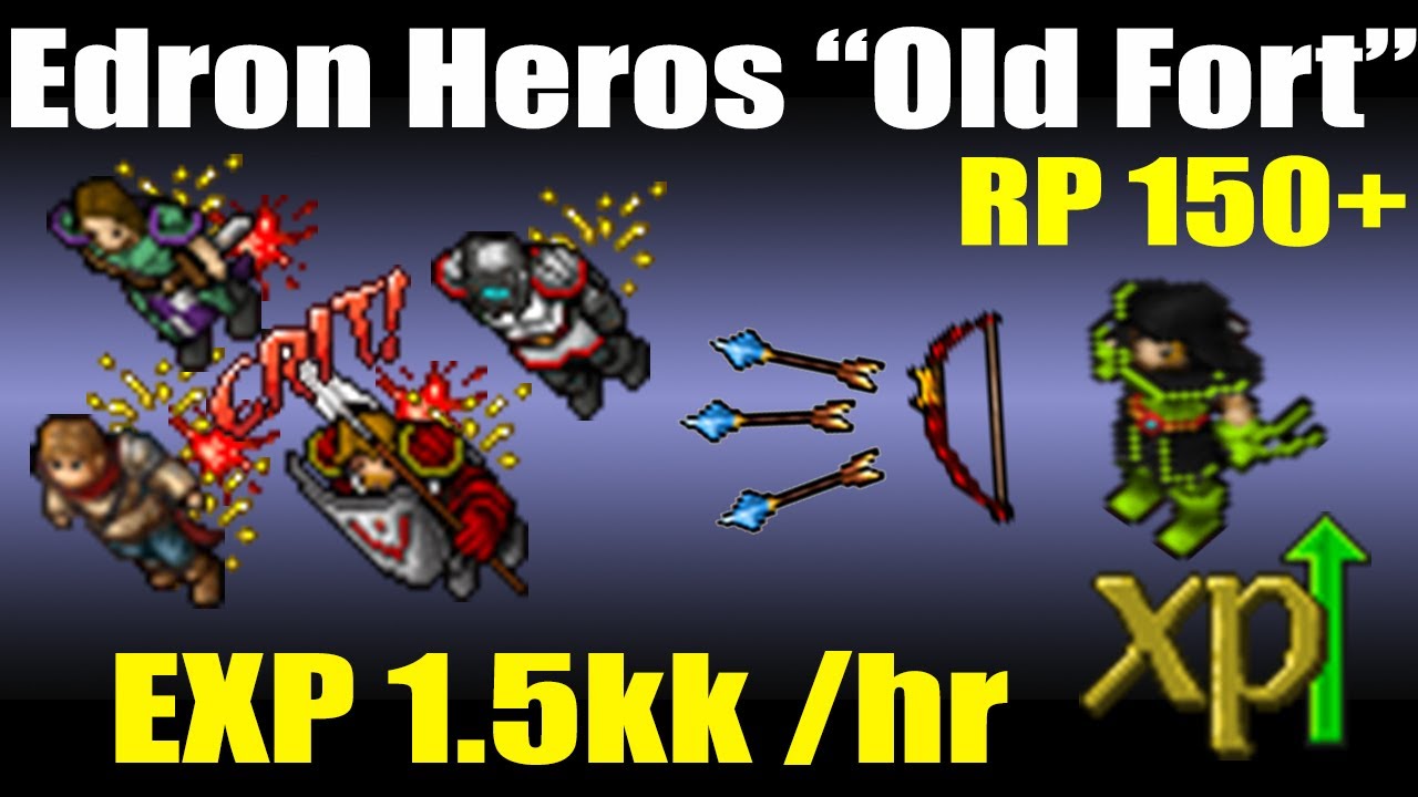 RP 150+ Edron Heros Cave 1.5kk/h - YouTube