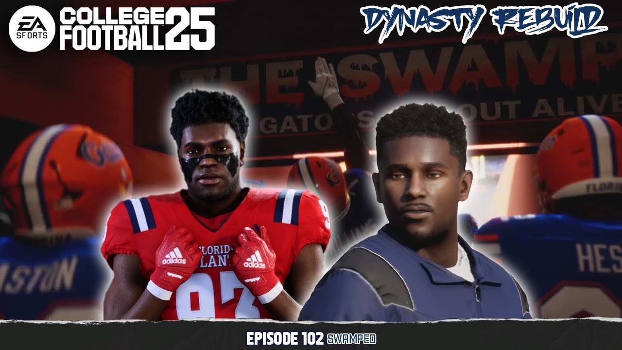 College Football 25 Dynasty Rebuild Episode 102 | Swamped - YouTube