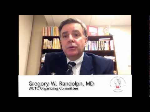Gregory W. Randolph, MD: World Congress on Thyroid Cancer 2013 - YouTube