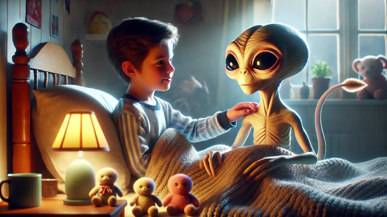 Human Father Brings Home Alien Companion for His Sick Son, But Its True ...