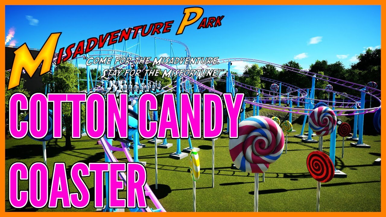Planet Coaster: Cotton Candy Coaster (Misadventure Park) - YouTube